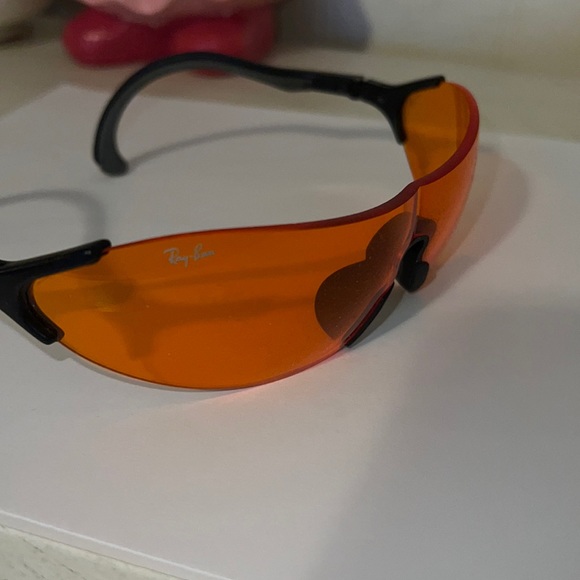 Ray-Ban | Accessories | Rare Ray Ban Xrays Orange Sunglasses | Poshmark